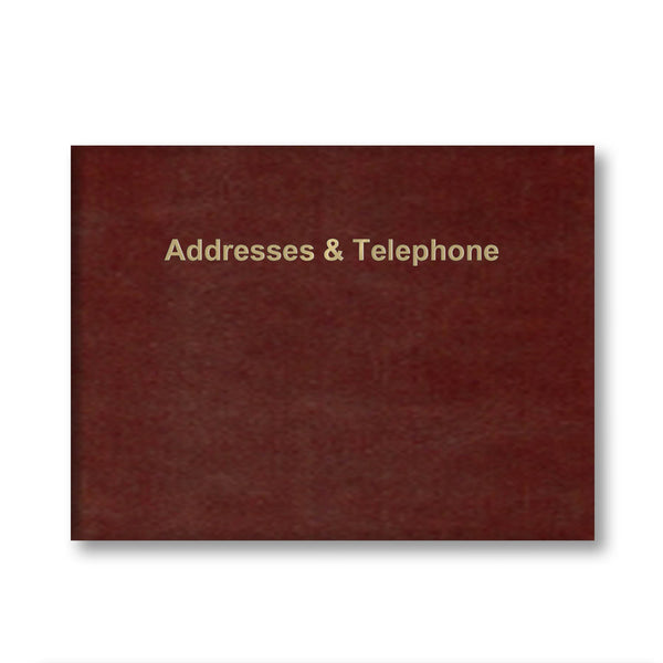Address Books - Charfleet Book Bindery